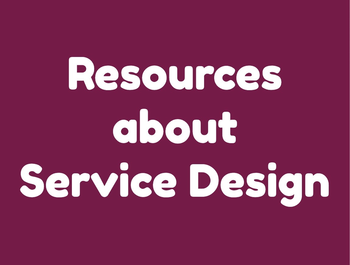 Resources about Service Design – Stéphanie – Blog